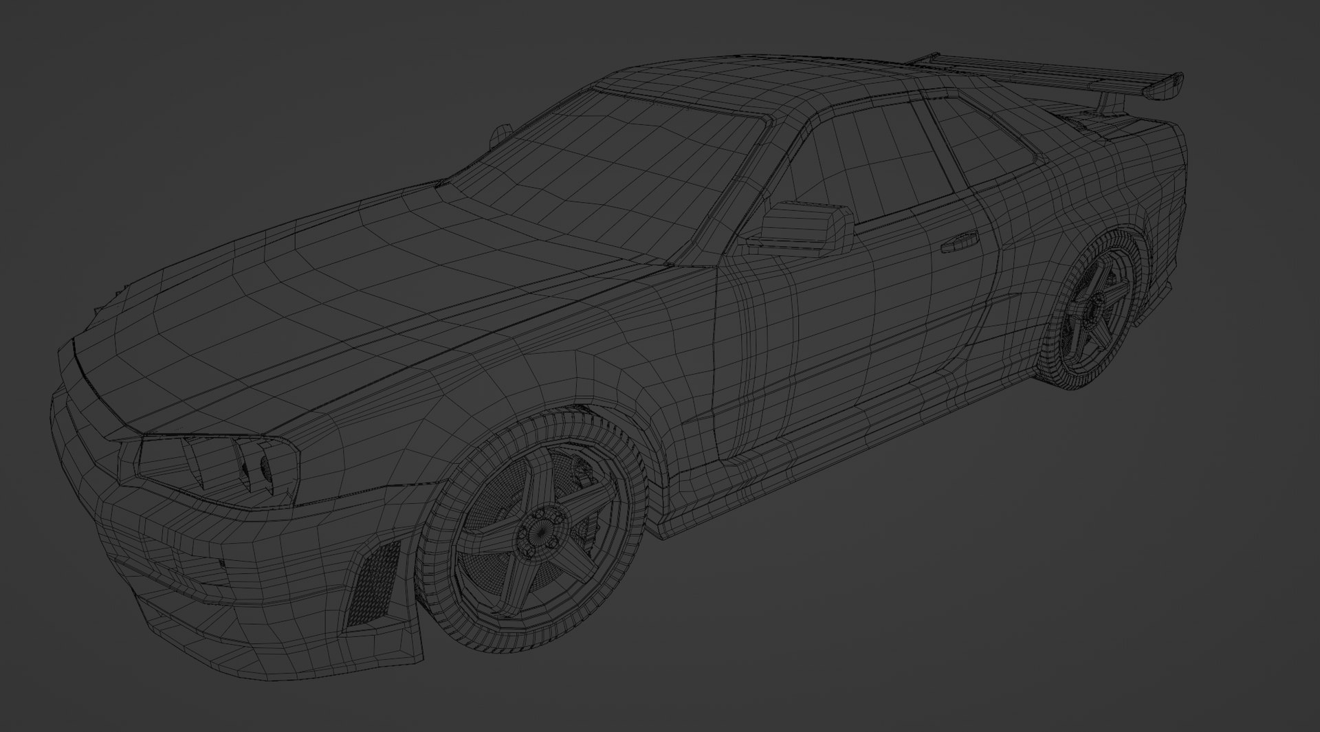 Nissan Skyline GT-R R34 3D Model - TurboSquid 1923010