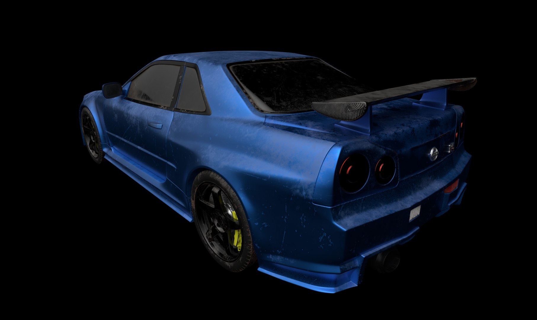 Nissan Skyline GT-R R34 3D Model - TurboSquid 1923010