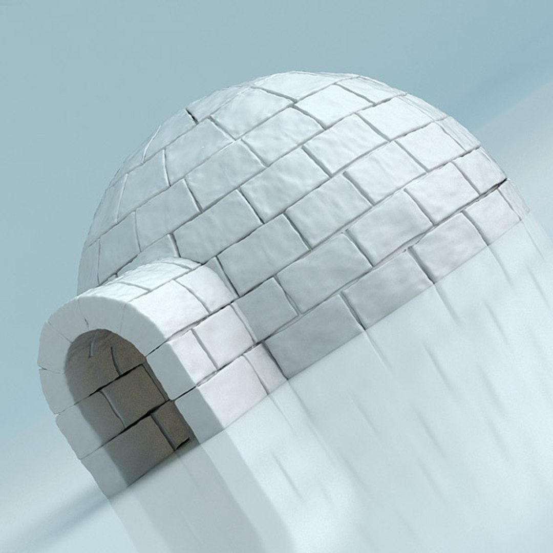 Igloo 3d Model