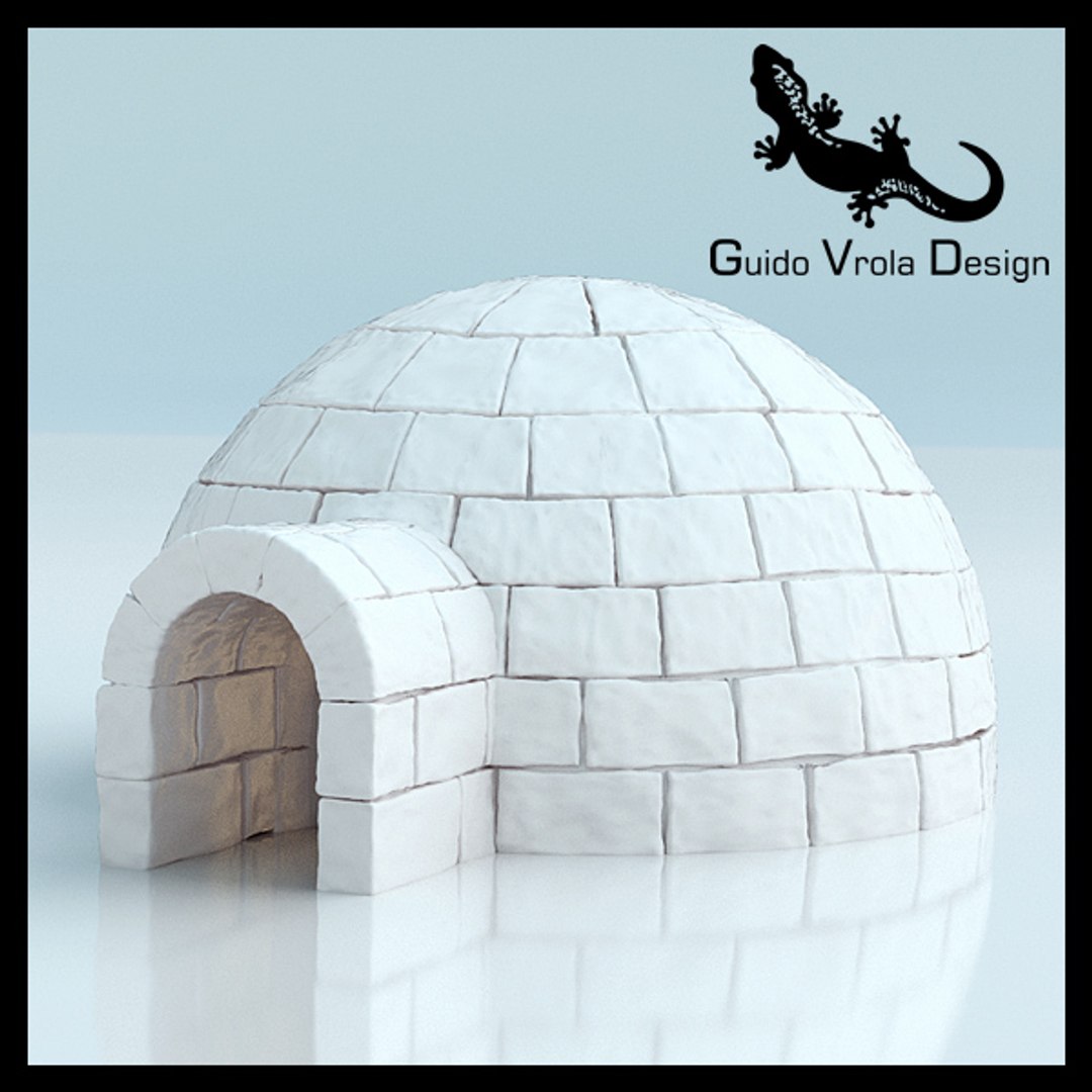 Igloo 3d Model