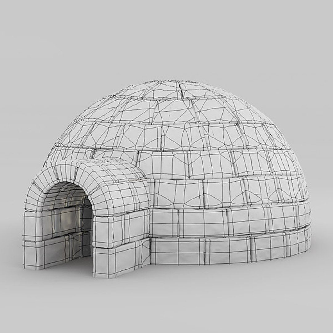 Igloo 3d Model