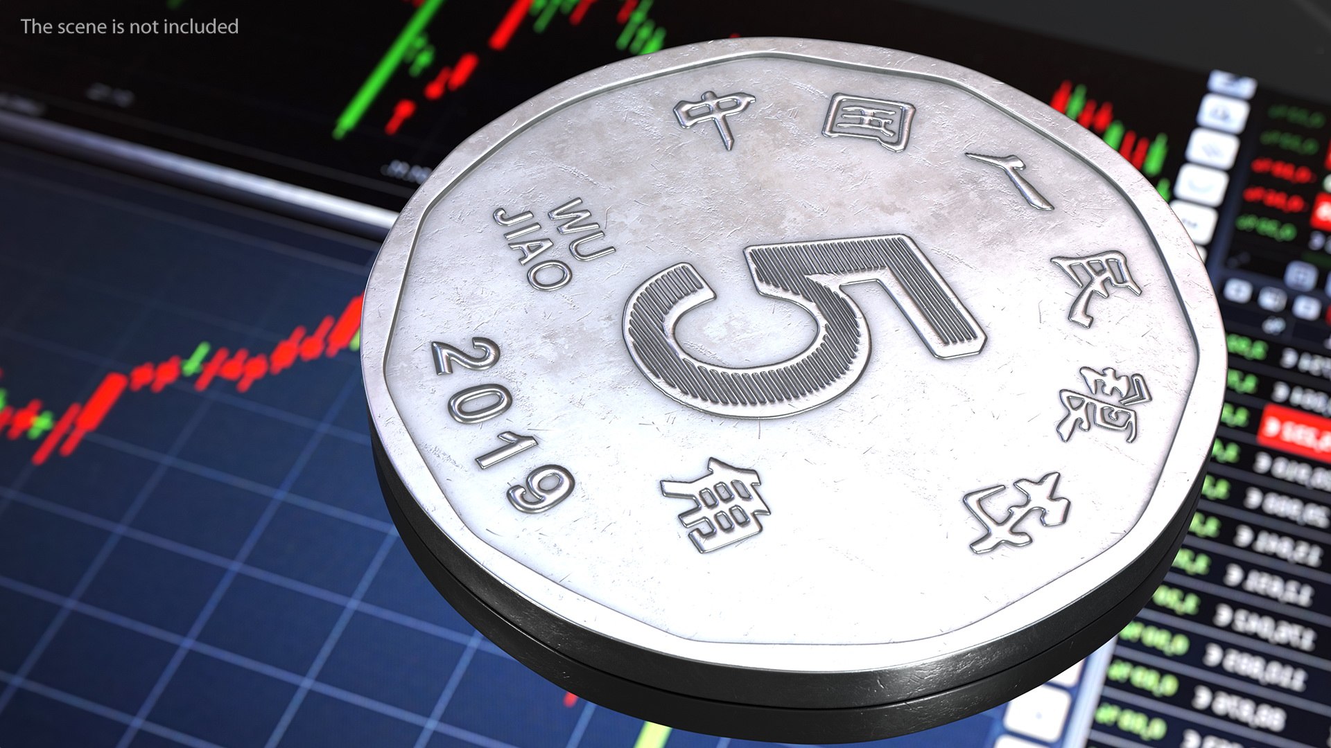 3D Wu Jiao Coin Model - TurboSquid 1780568