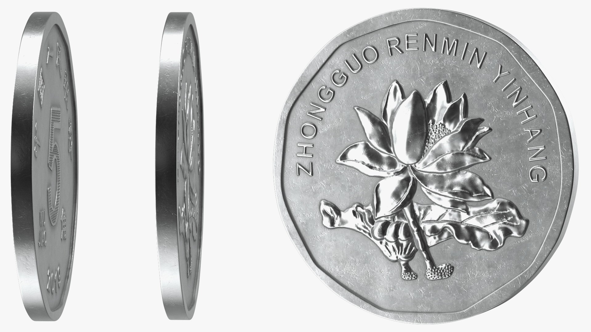 3D Wu Jiao Coin Model - TurboSquid 1780568