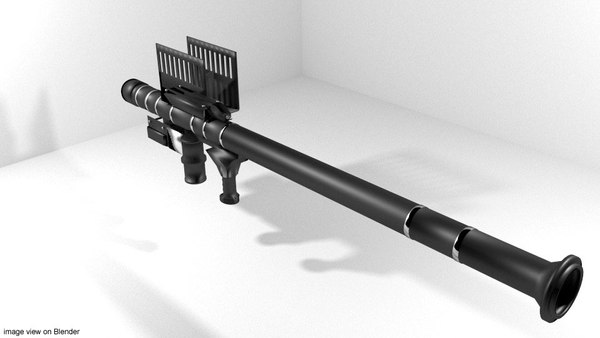 rocket launcher warhead 3d model