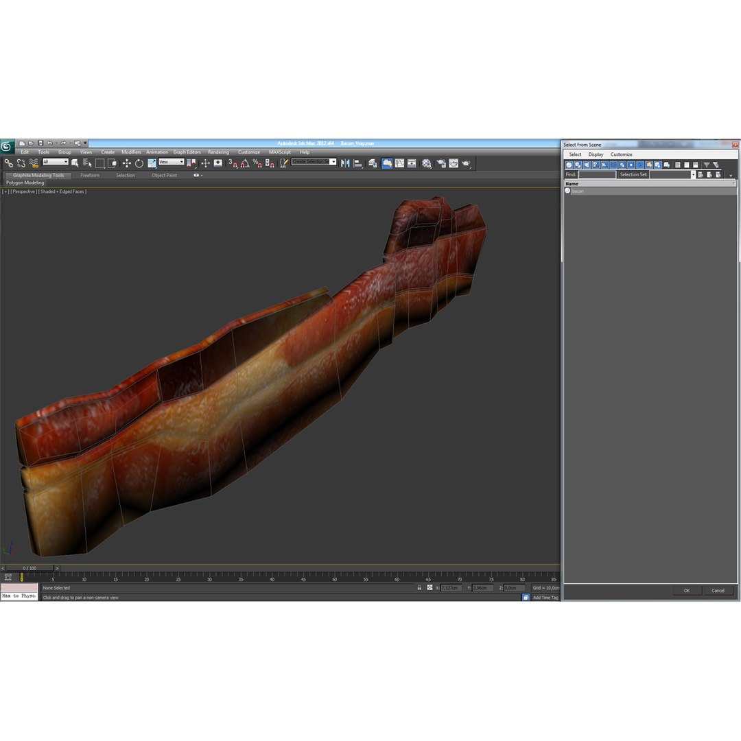 3ds max bacon