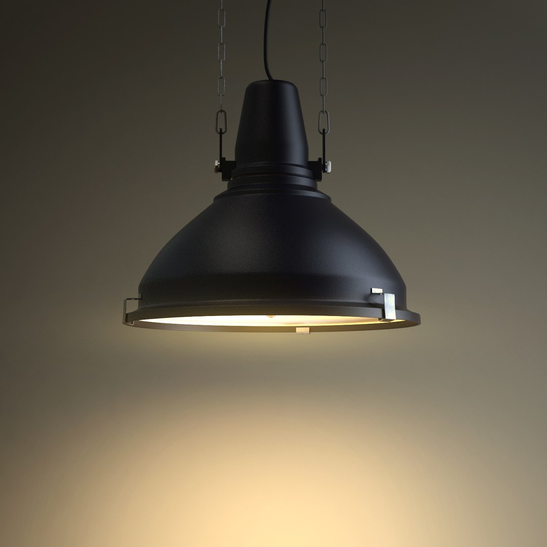 3d Industrial Light Model