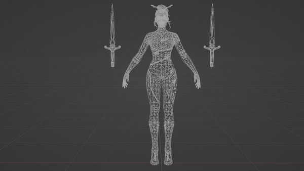 modelo 3d dama diana - TurboSquid 2184365