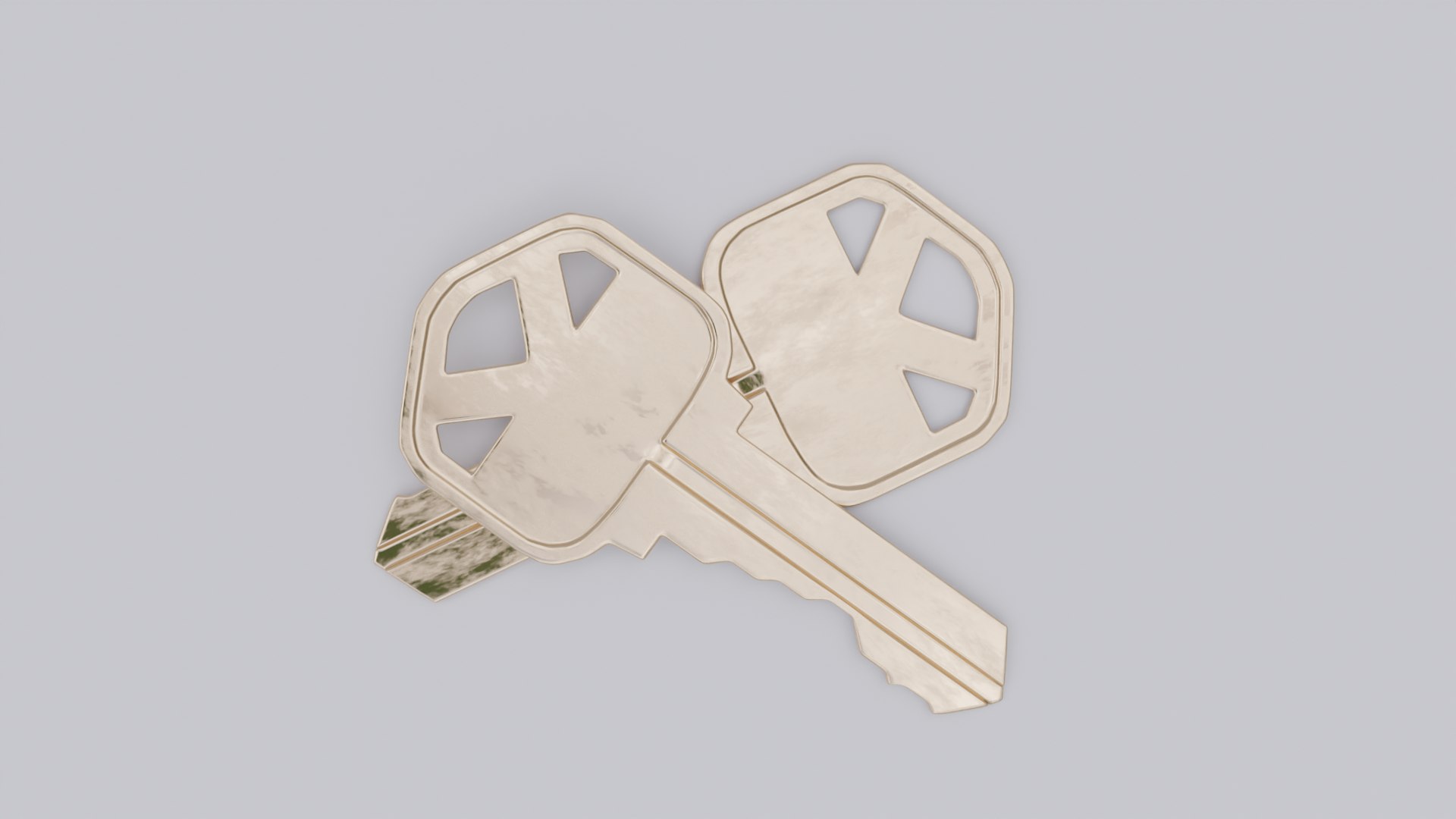 House Key 3D Model - TurboSquid 1957436