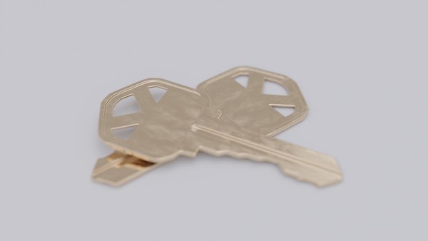 House Key 3D model - TurboSquid 1957436