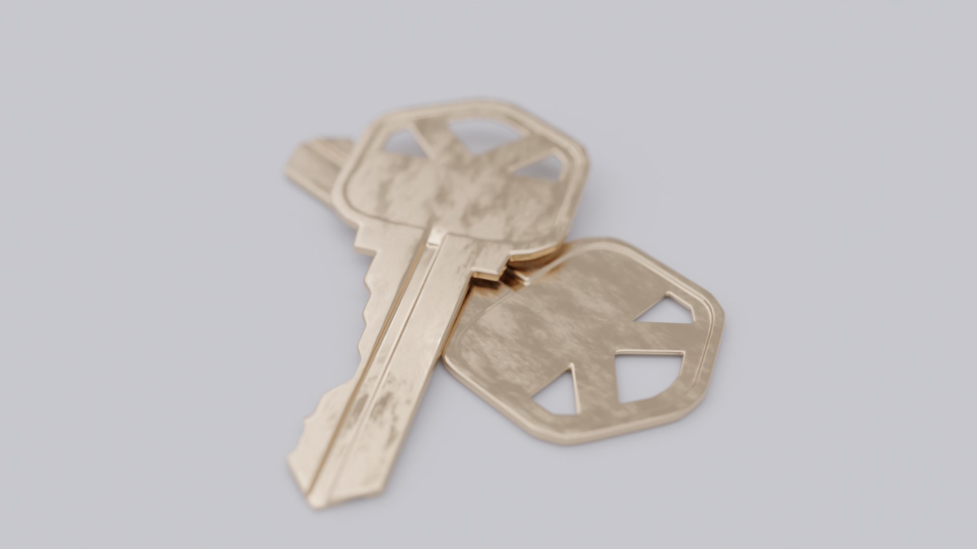 House Key 3D Model - TurboSquid 1957436