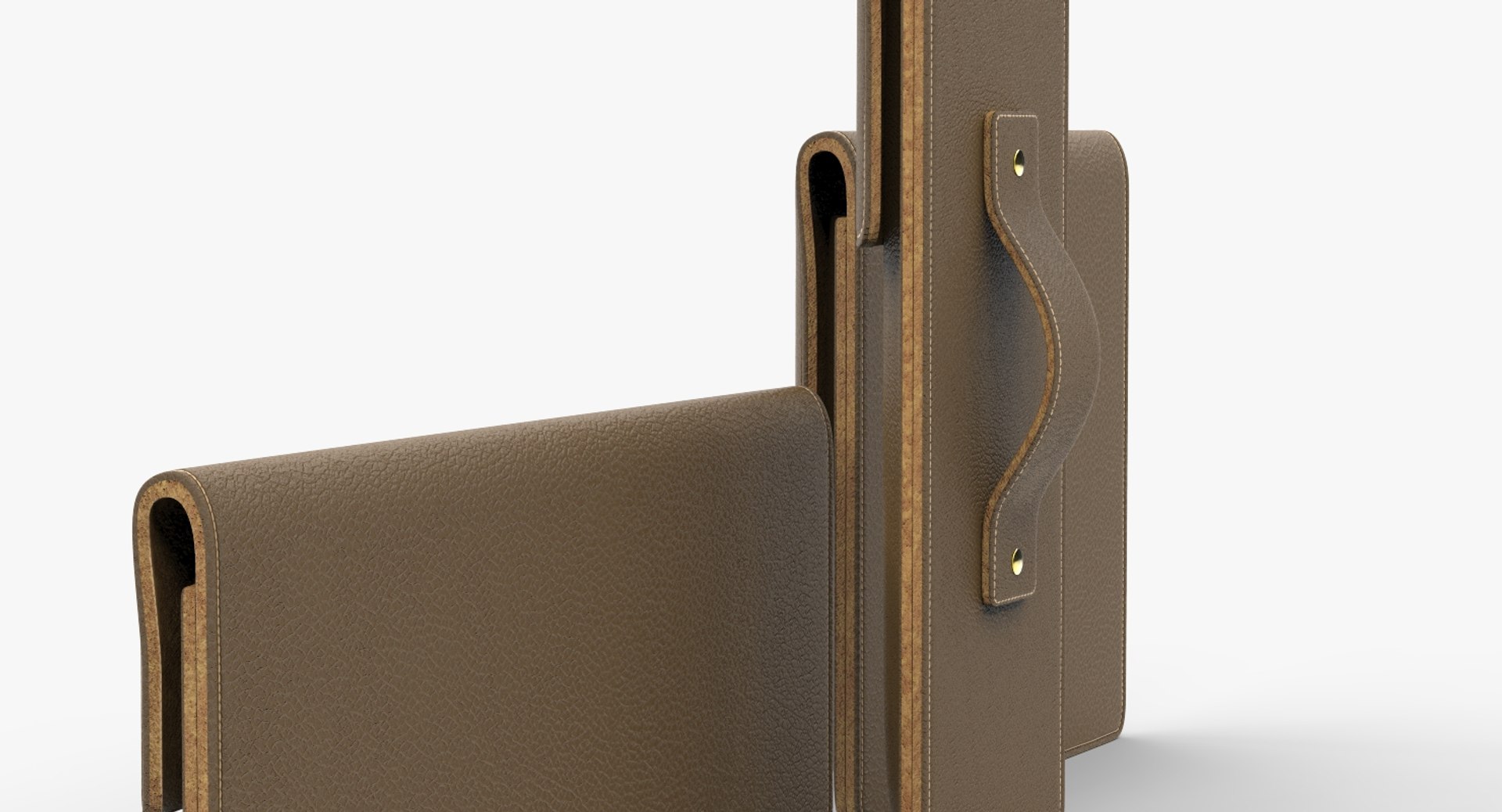 3 Leather Pouch Cases 3D Model - TurboSquid 1348048