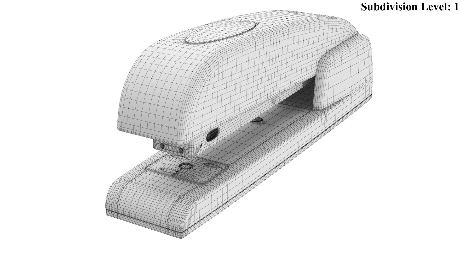 3D Stapler Black - TurboSquid 1921027