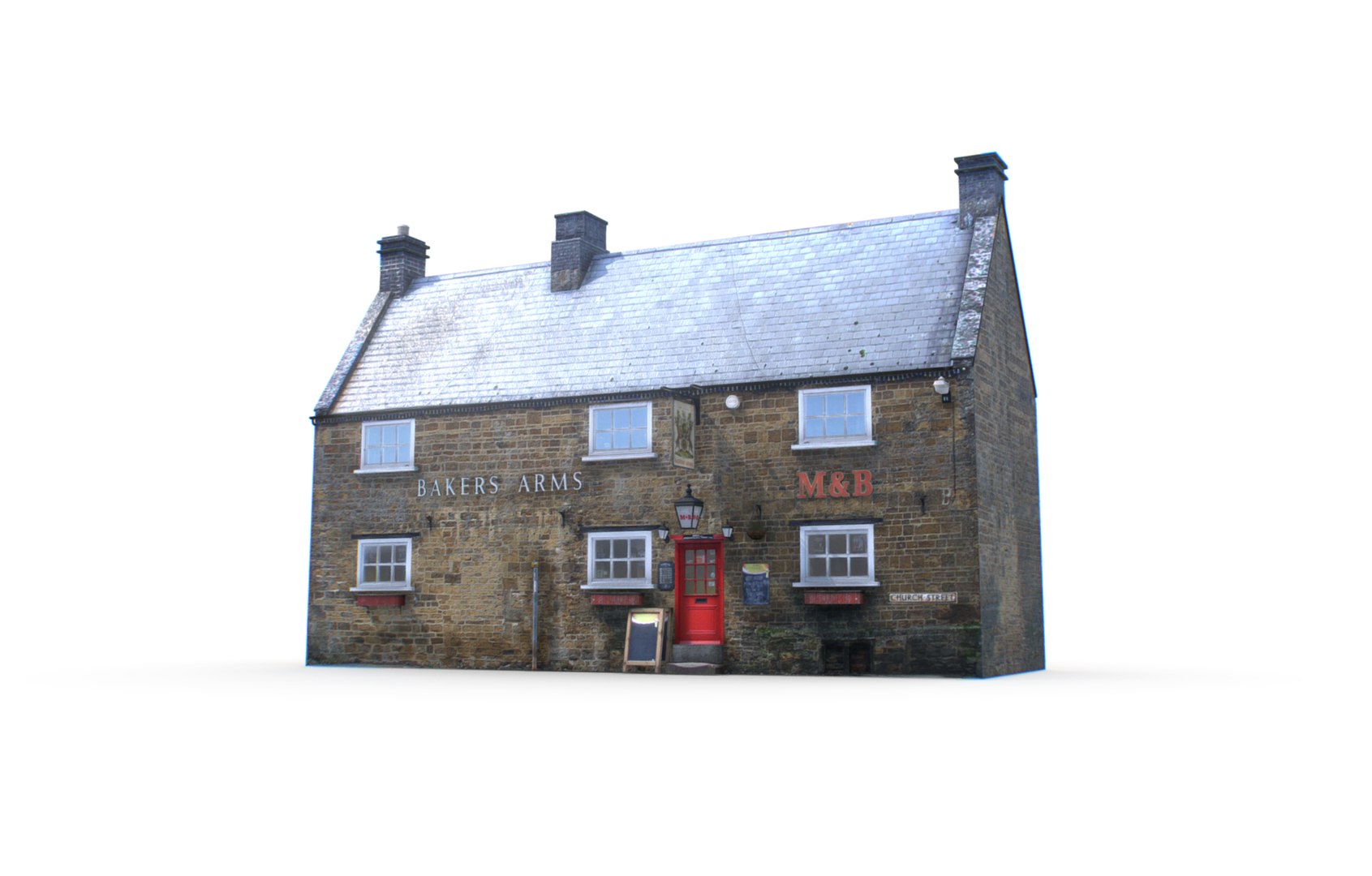 Old English Pub 003 3D Model - TurboSquid 2137078