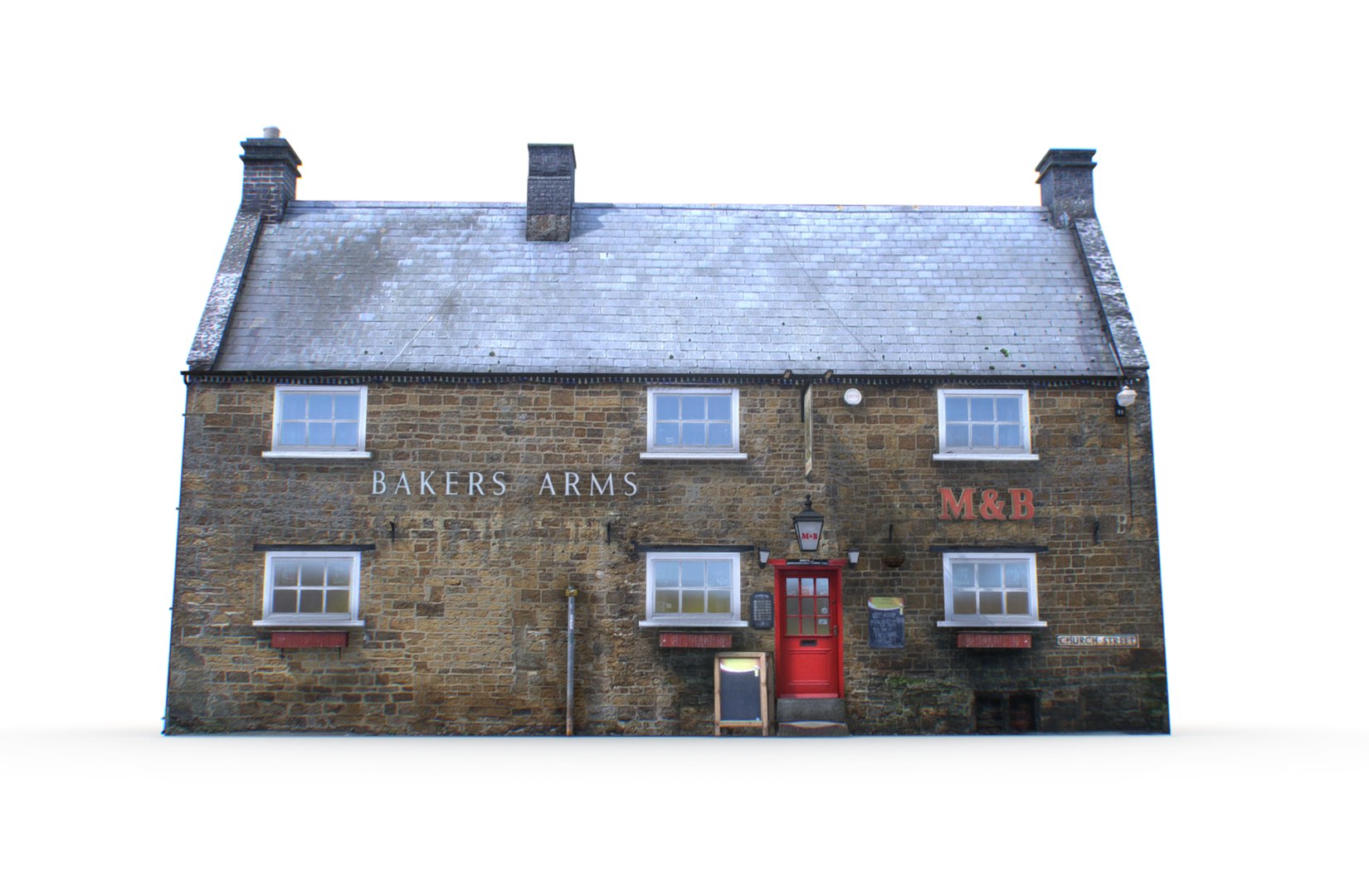 Old English Pub 003 3D Model - TurboSquid 2137078