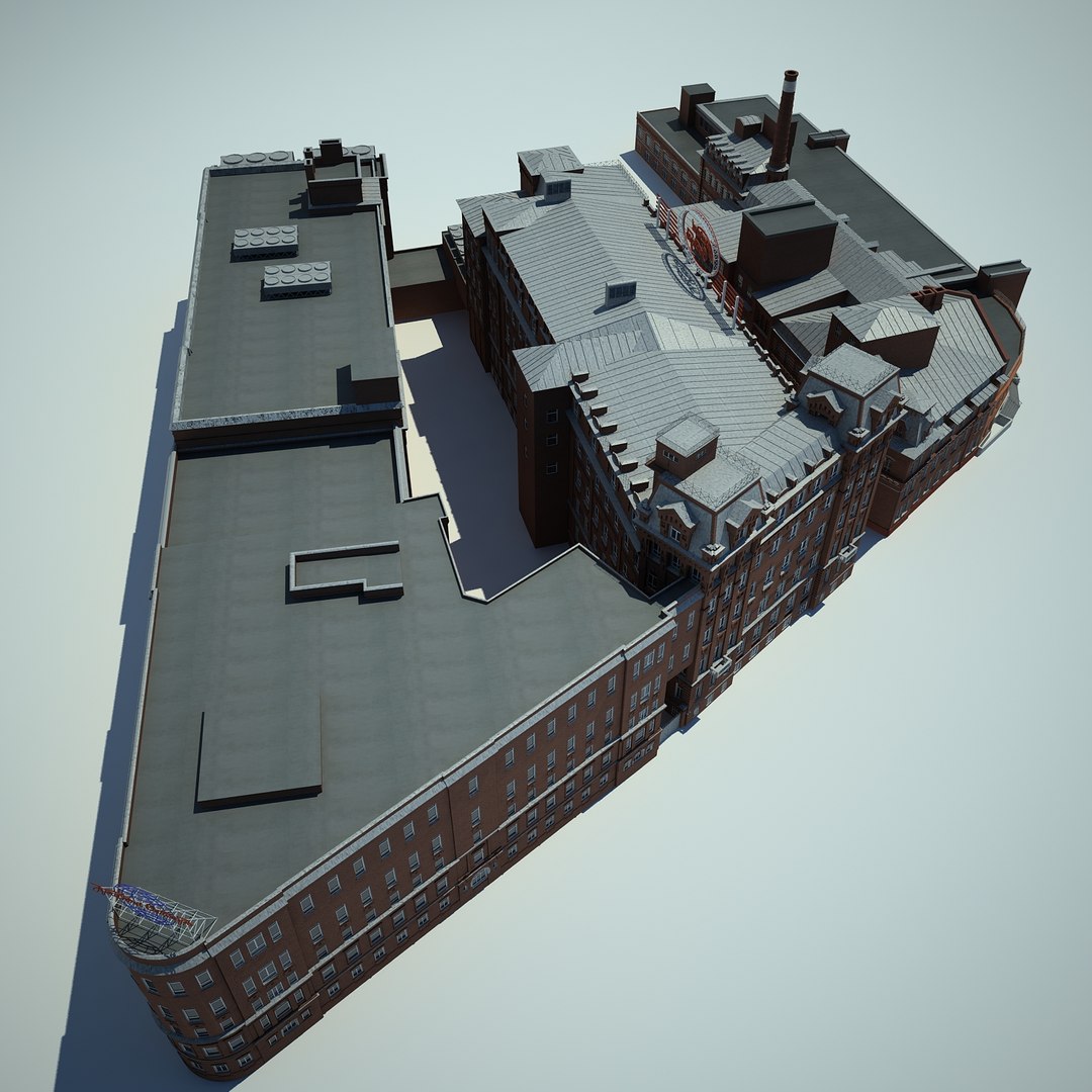 3ds Max Red October Complex