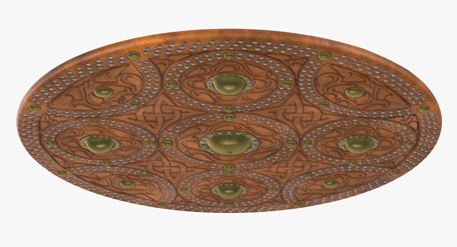 3d Model Scottish Targe Shield