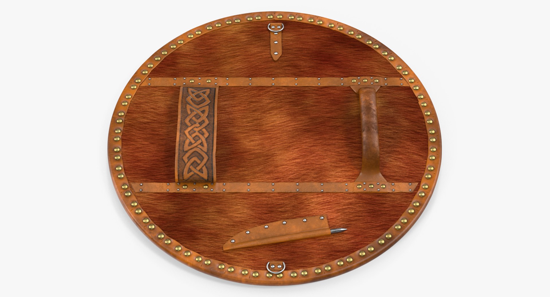 3d Model Scottish Targe Shield
