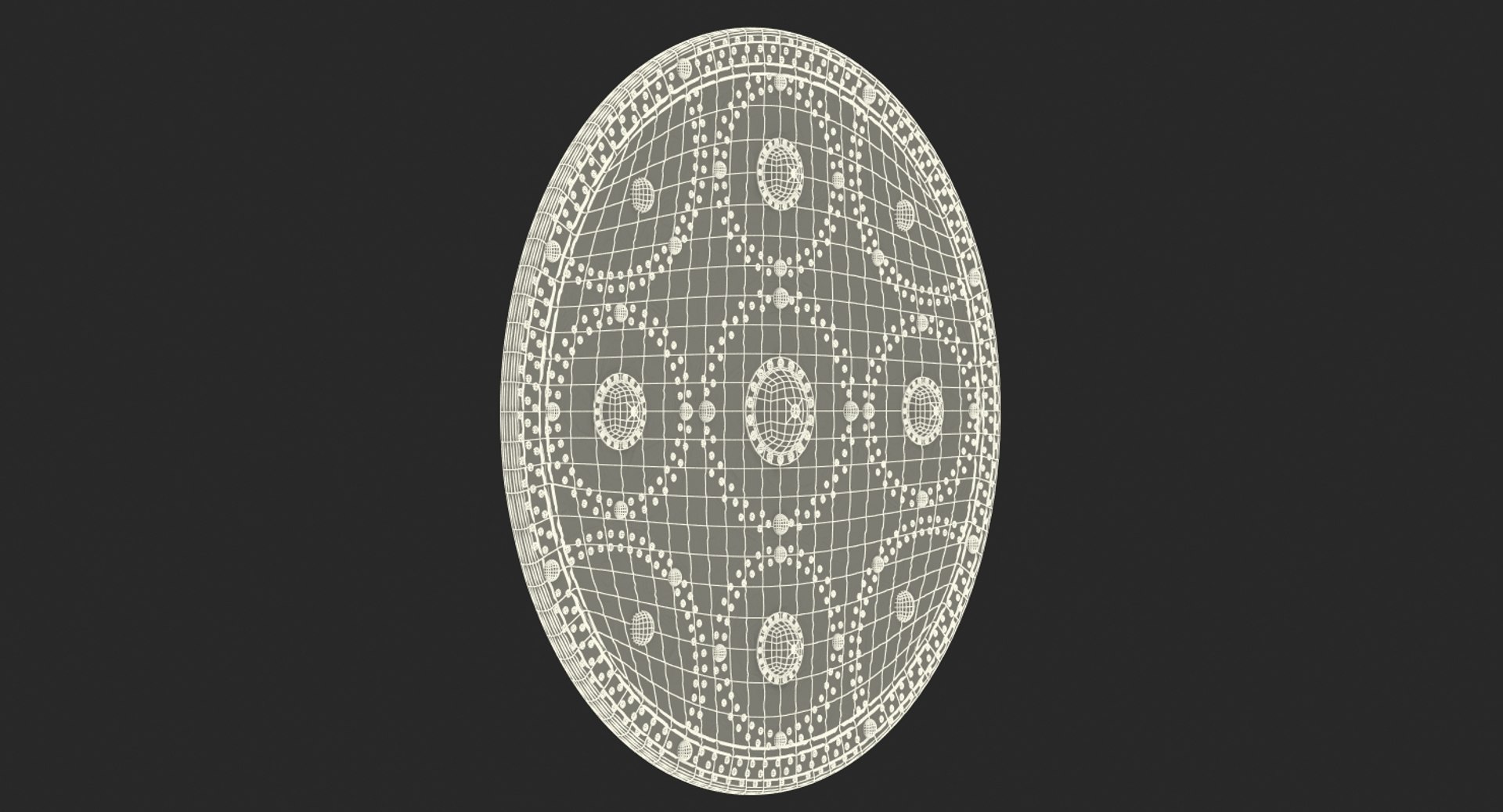3d Model Scottish Targe Shield