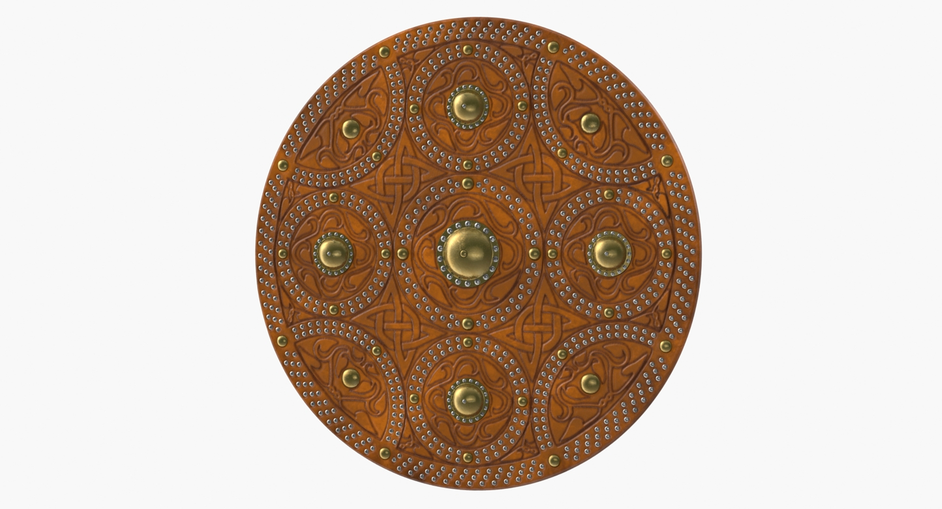 3d Model Scottish Targe Shield