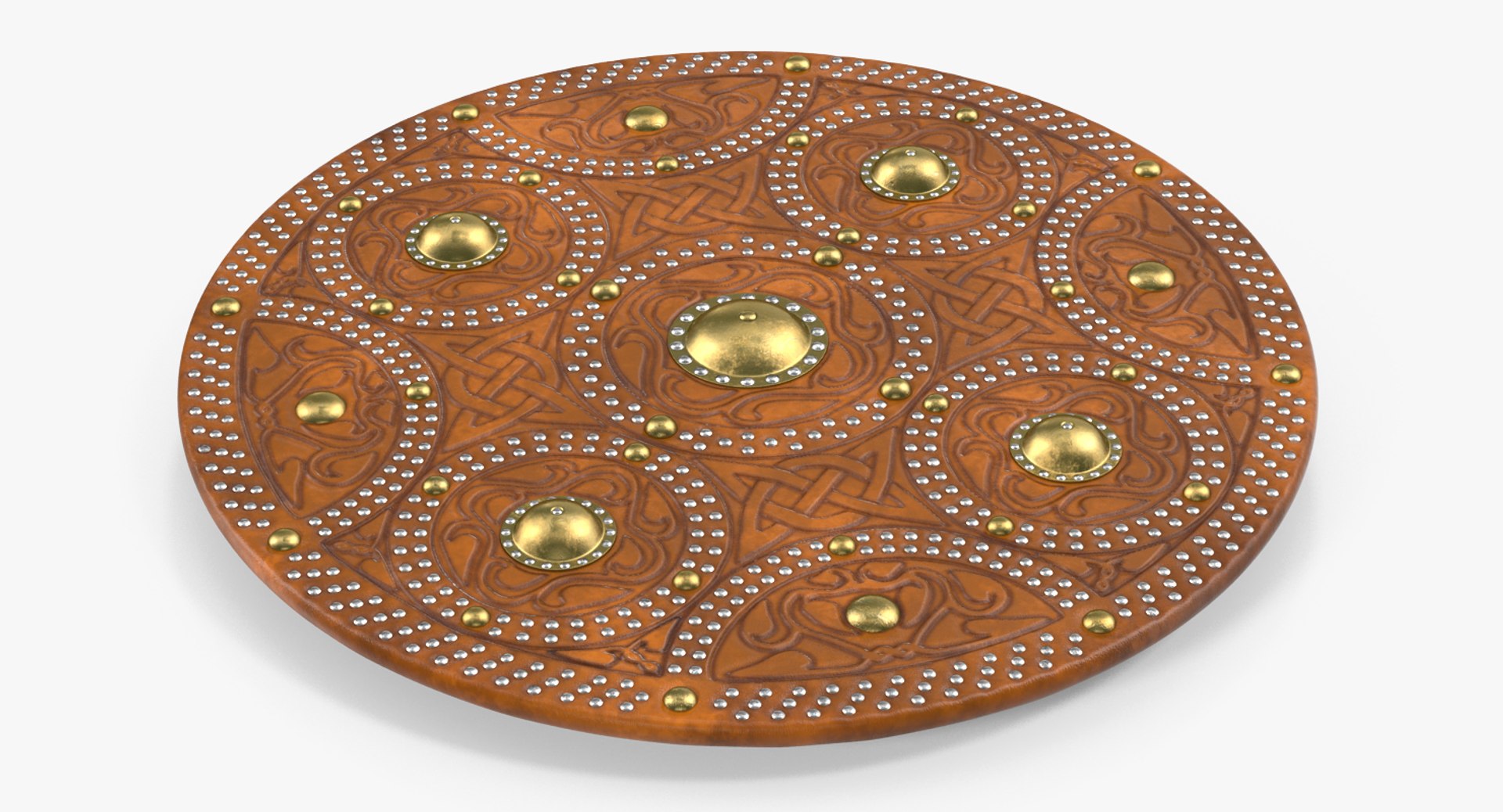 3d Model Scottish Targe Shield