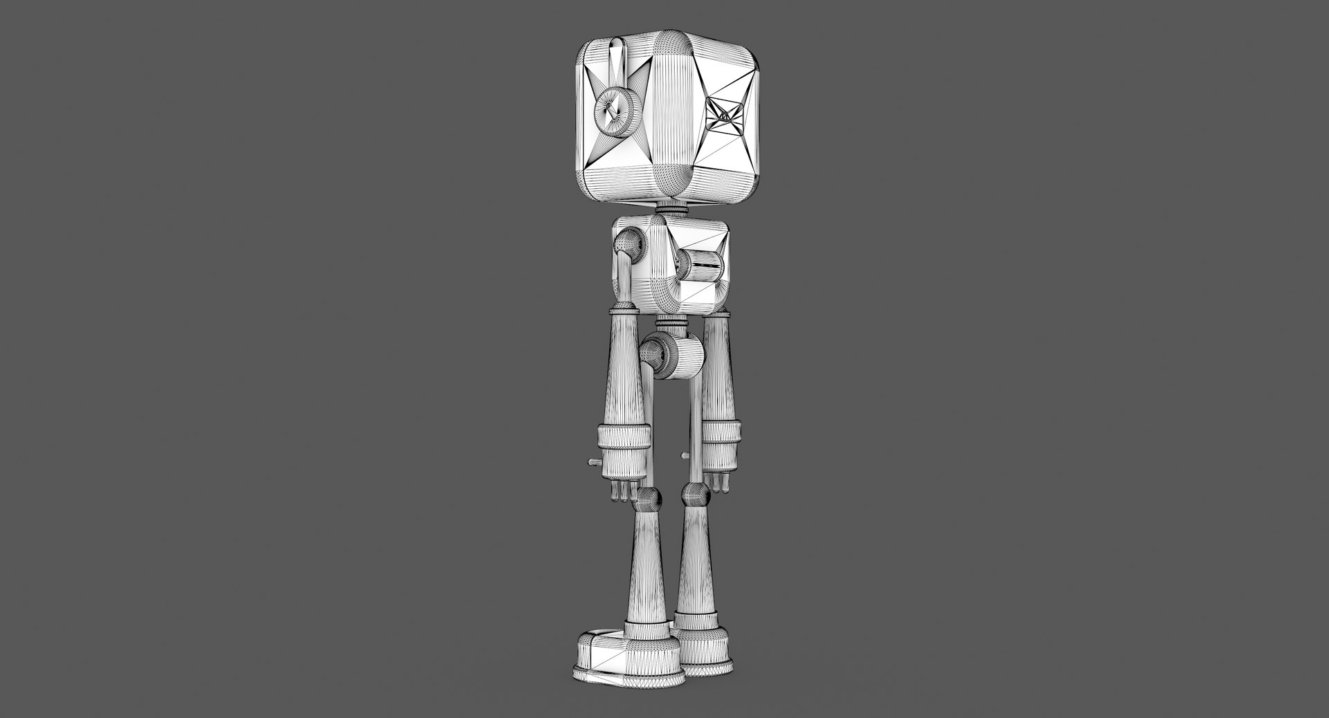 Robot 03 Red 3D Model - TurboSquid 2044436