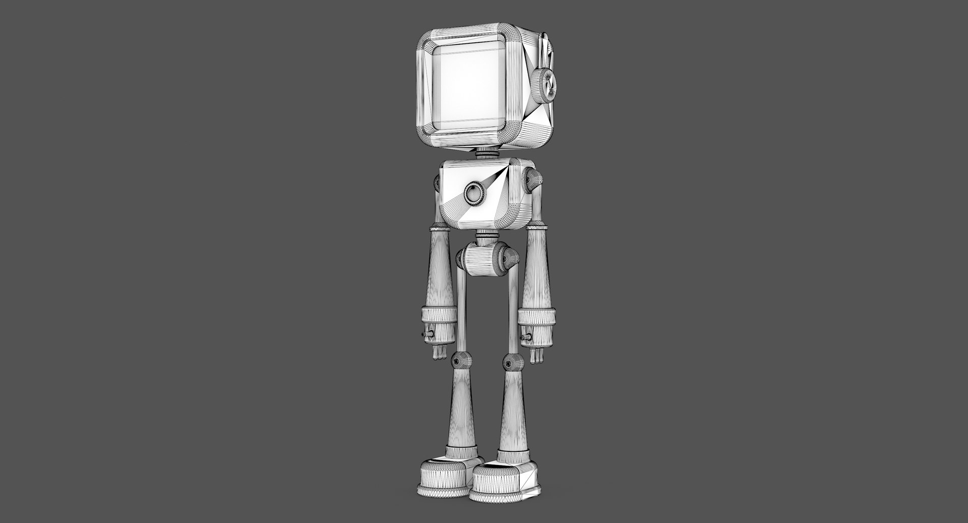 Robot 03 Red 3D Model - TurboSquid 2044436