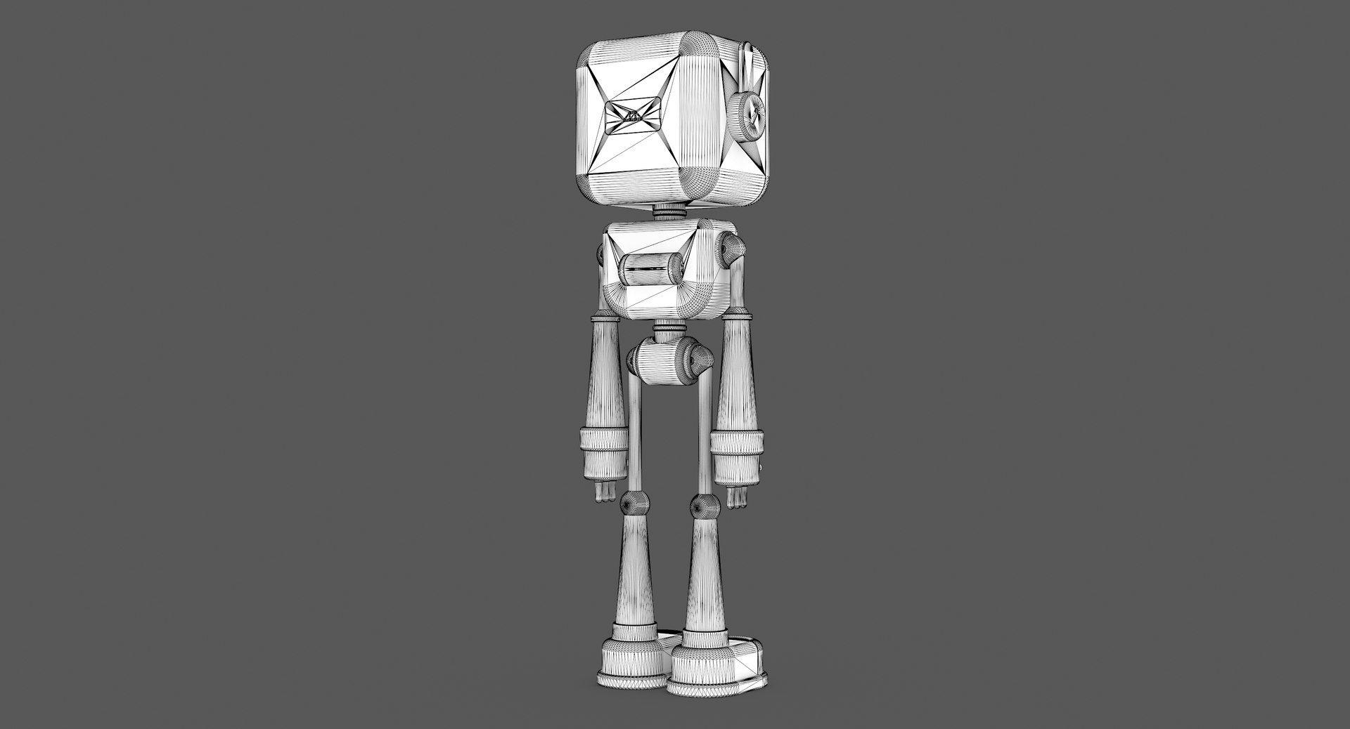 Robot 03 Red 3D Model - TurboSquid 2044436