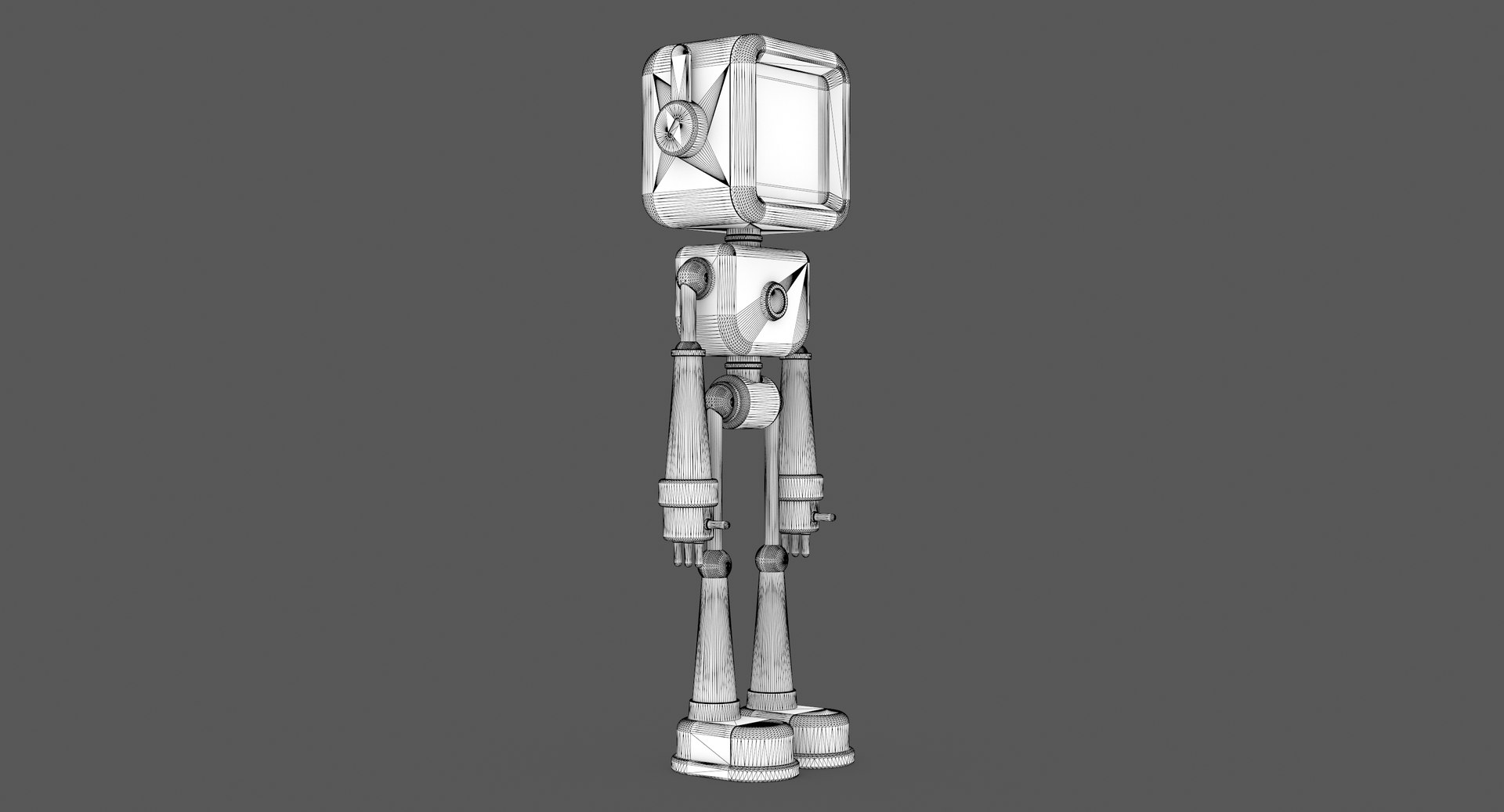 Robot 03 Red 3D Model - TurboSquid 2044436