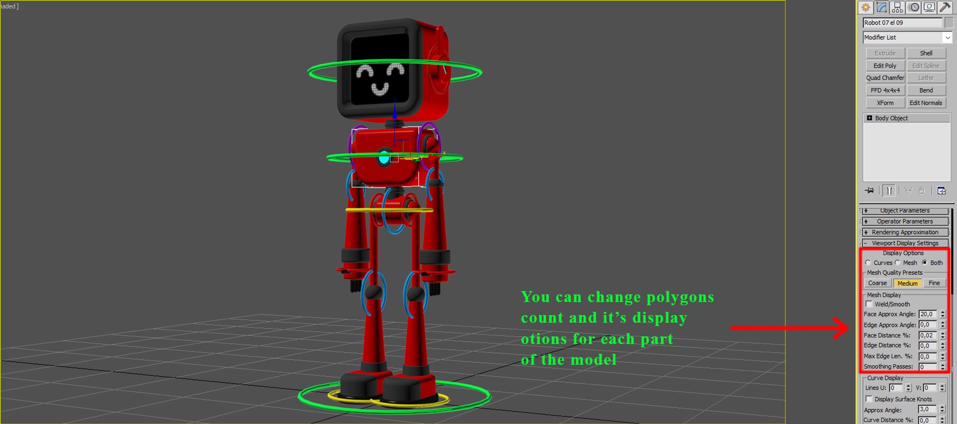Robot 03 Red 3D Model - TurboSquid 2044436