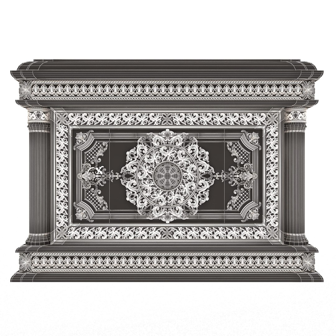 Chest 06 White 3D Model - TurboSquid 2242624