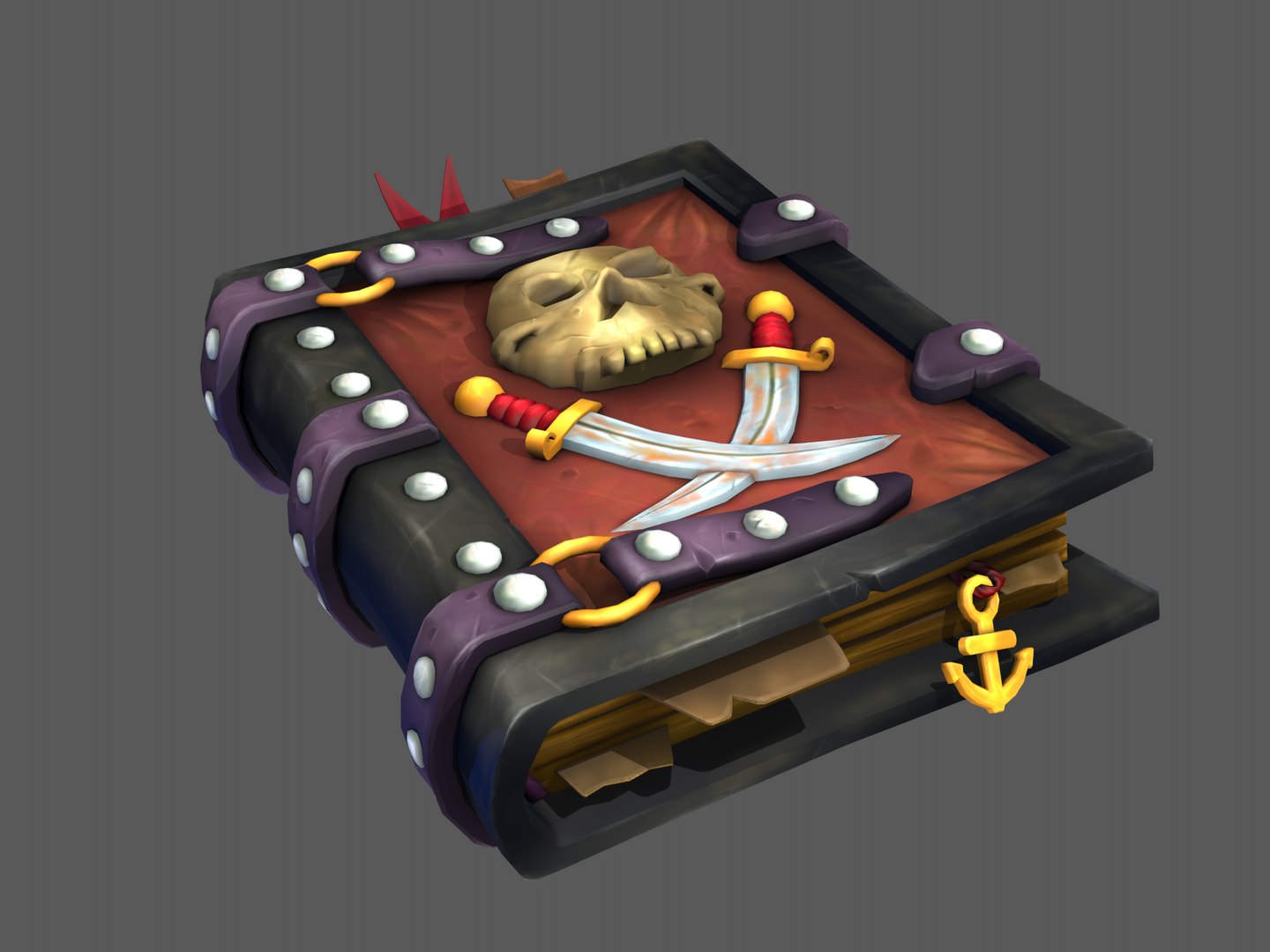 Stylized Book 3D Model - TurboSquid 1504775