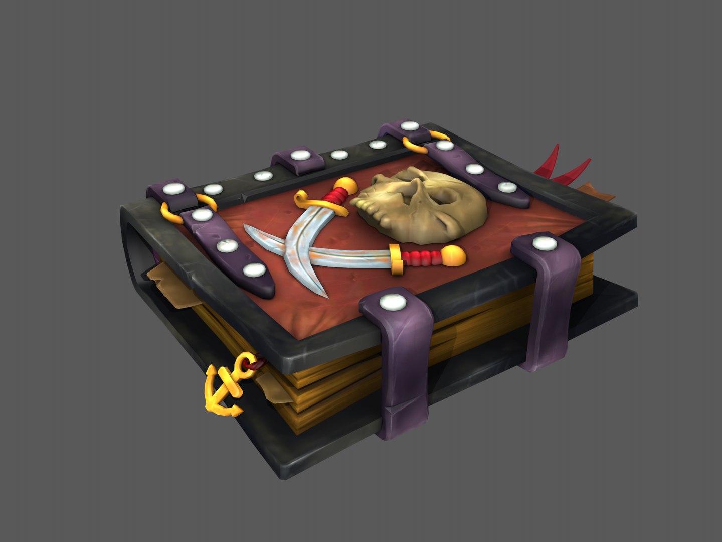 Stylized Book 3D Model - TurboSquid 1504775