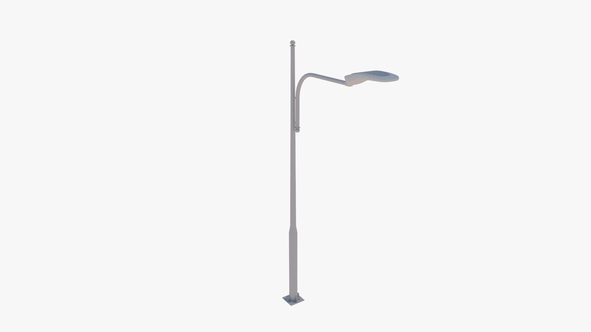 3D Street Lamp Model - TurboSquid 2034398