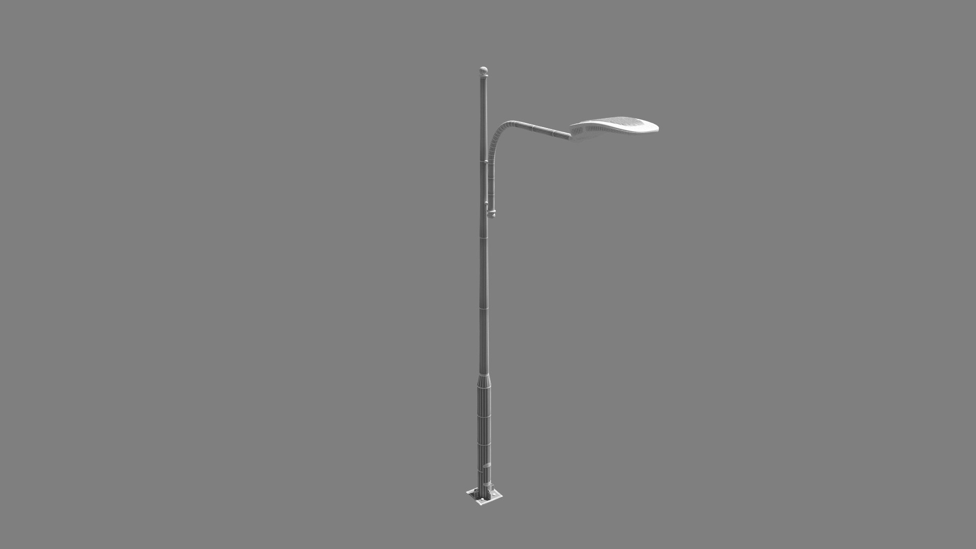3D Street Lamp Model - TurboSquid 2034398