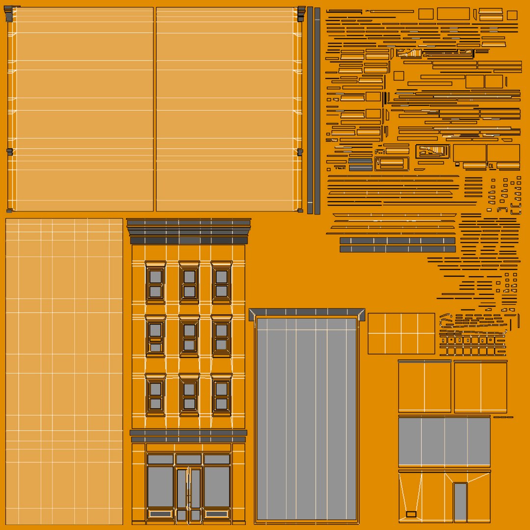 Apartment Building 45 Model - TurboSquid 2113724