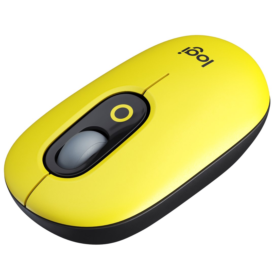 Logitech POP Mouse 3D Model - TurboSquid 1955163
