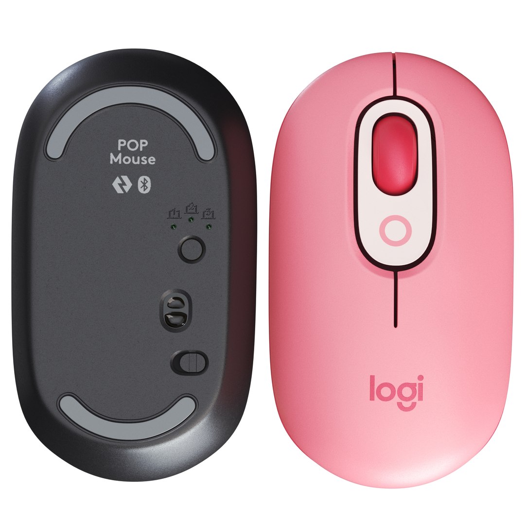 Logitech POP Mouse 3D Model - TurboSquid 1955163