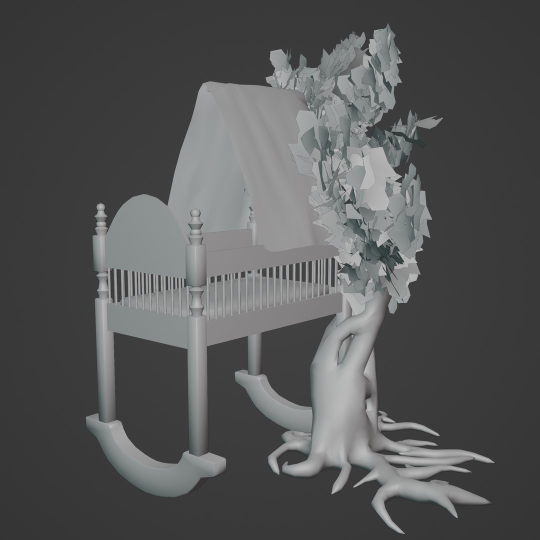 3D Crib PBR Low-poly 3D Model Model - TurboSquid 1956759