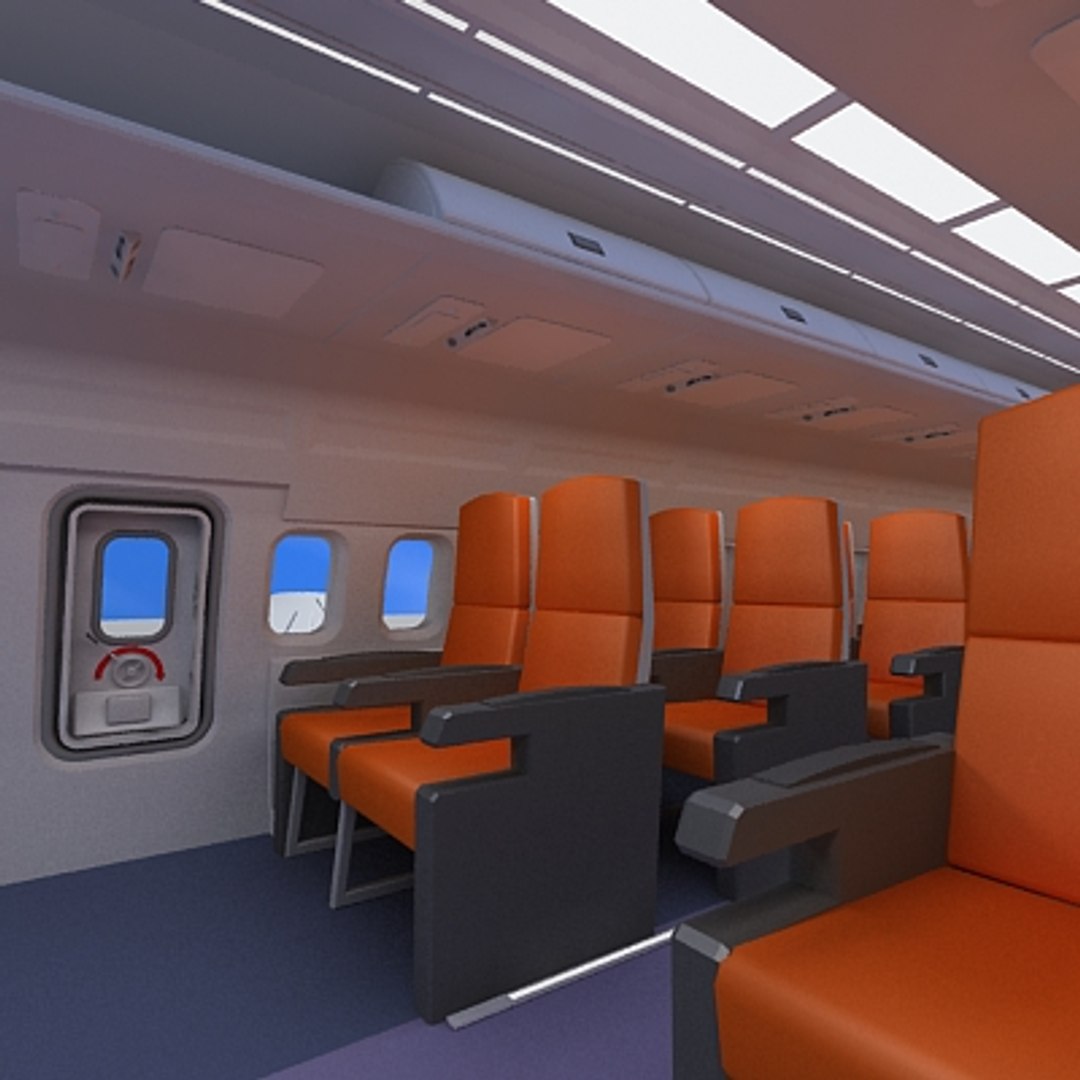 3d Model 737-400 Easyjet