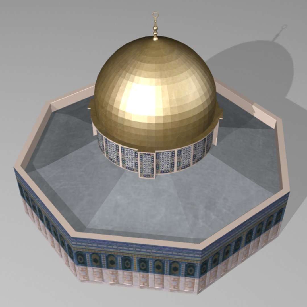 3d Model Dome Rock