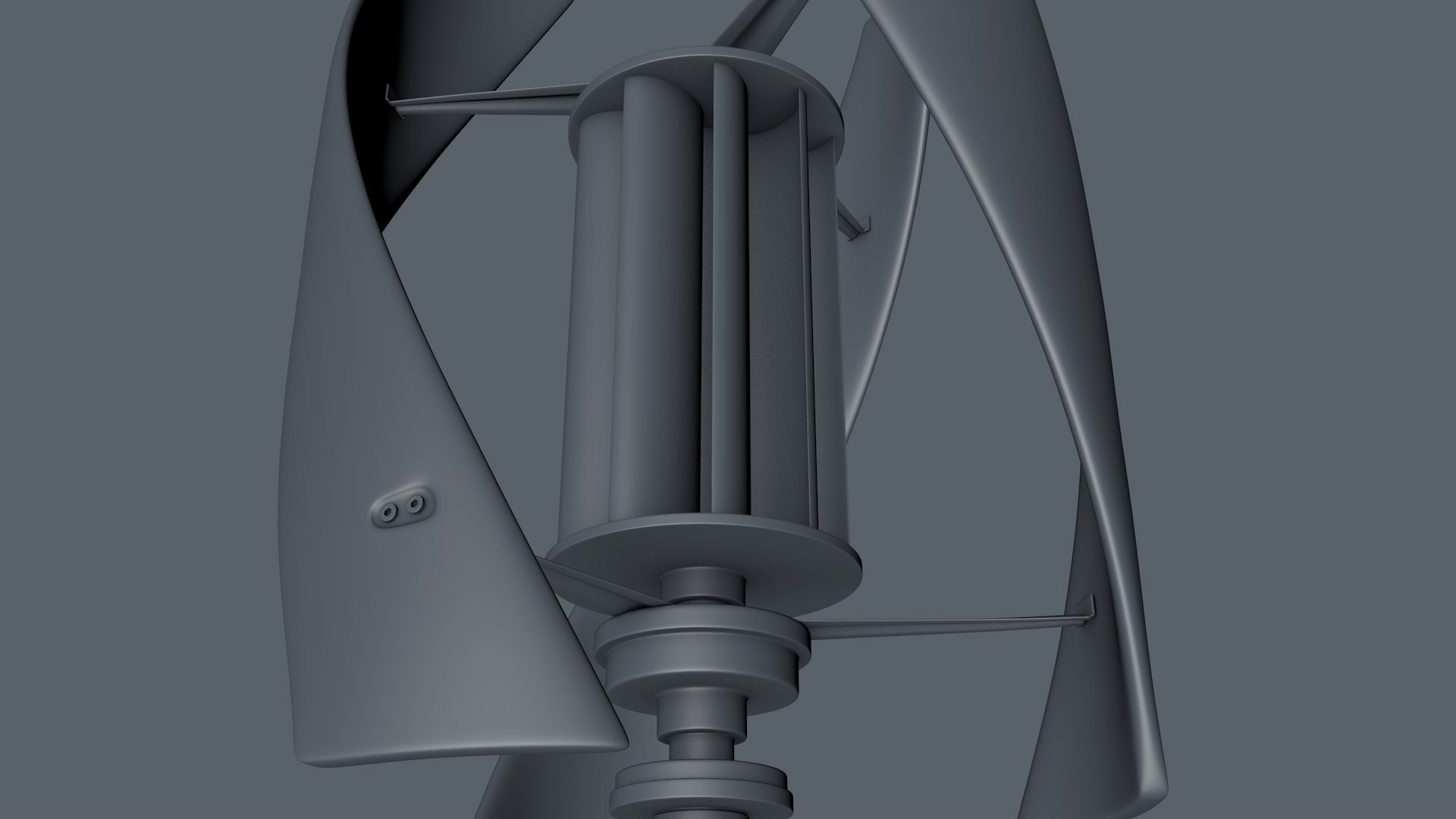 3D Model Helix Wind Turbine - TurboSquid 2217842