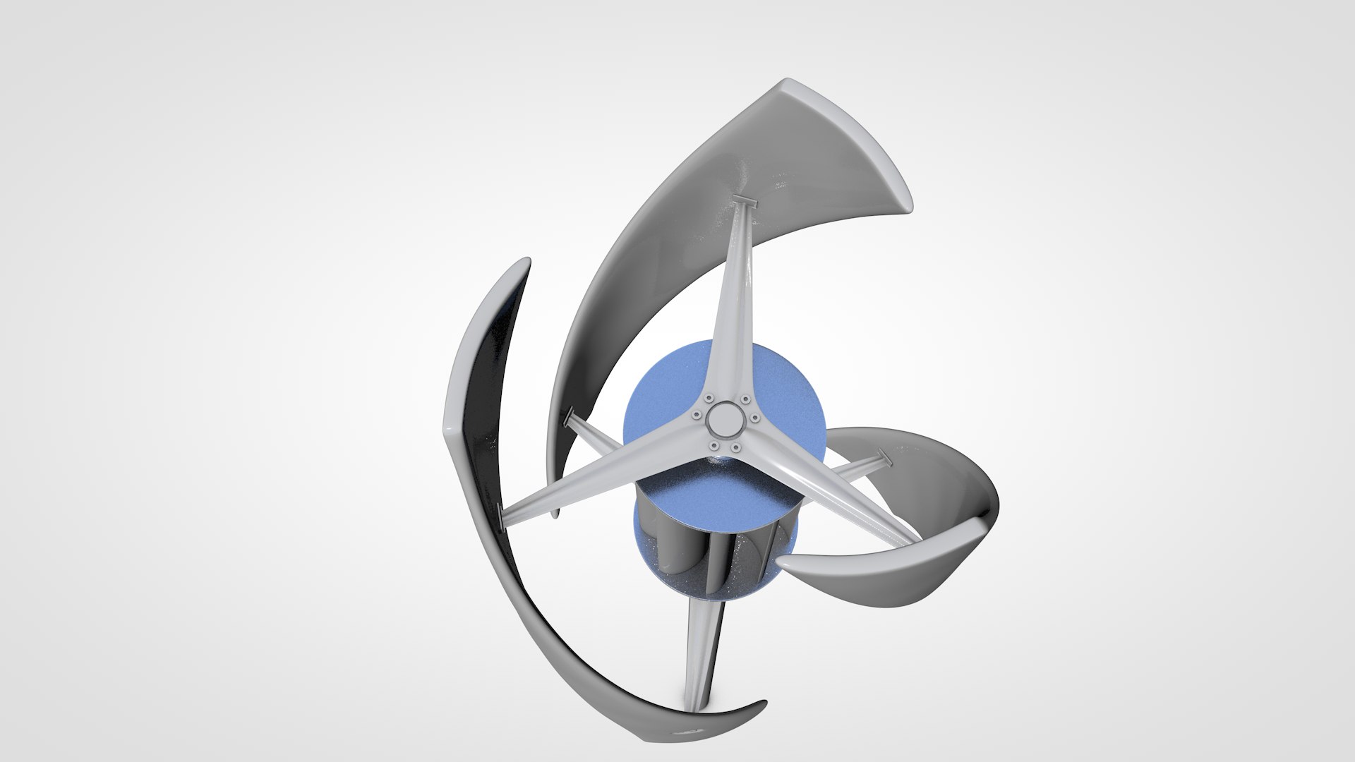 3D Model Helix Wind Turbine - TurboSquid 2217842