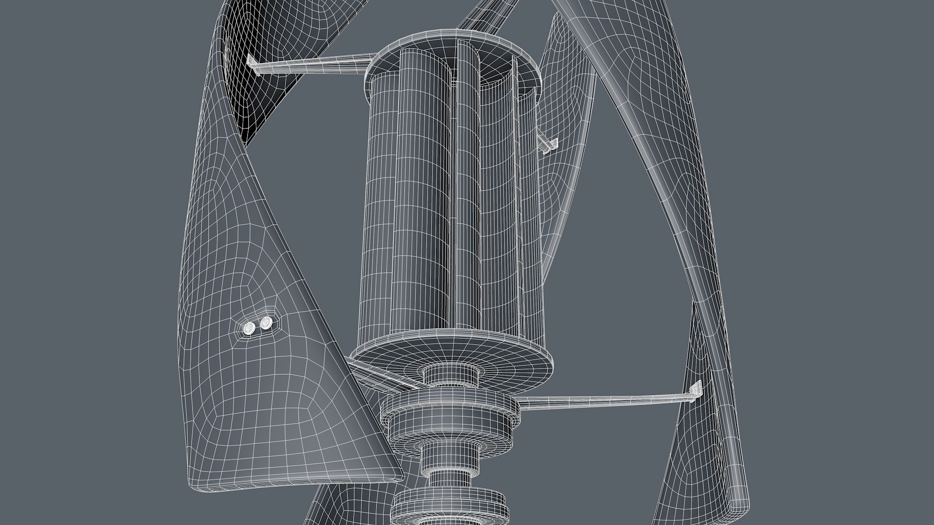 3D Model Helix Wind Turbine - TurboSquid 2217842