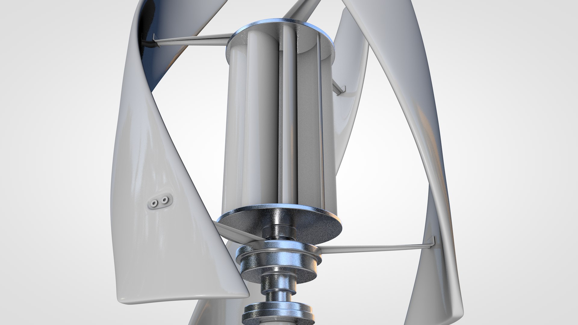 3D Model Helix Wind Turbine - TurboSquid 2217842
