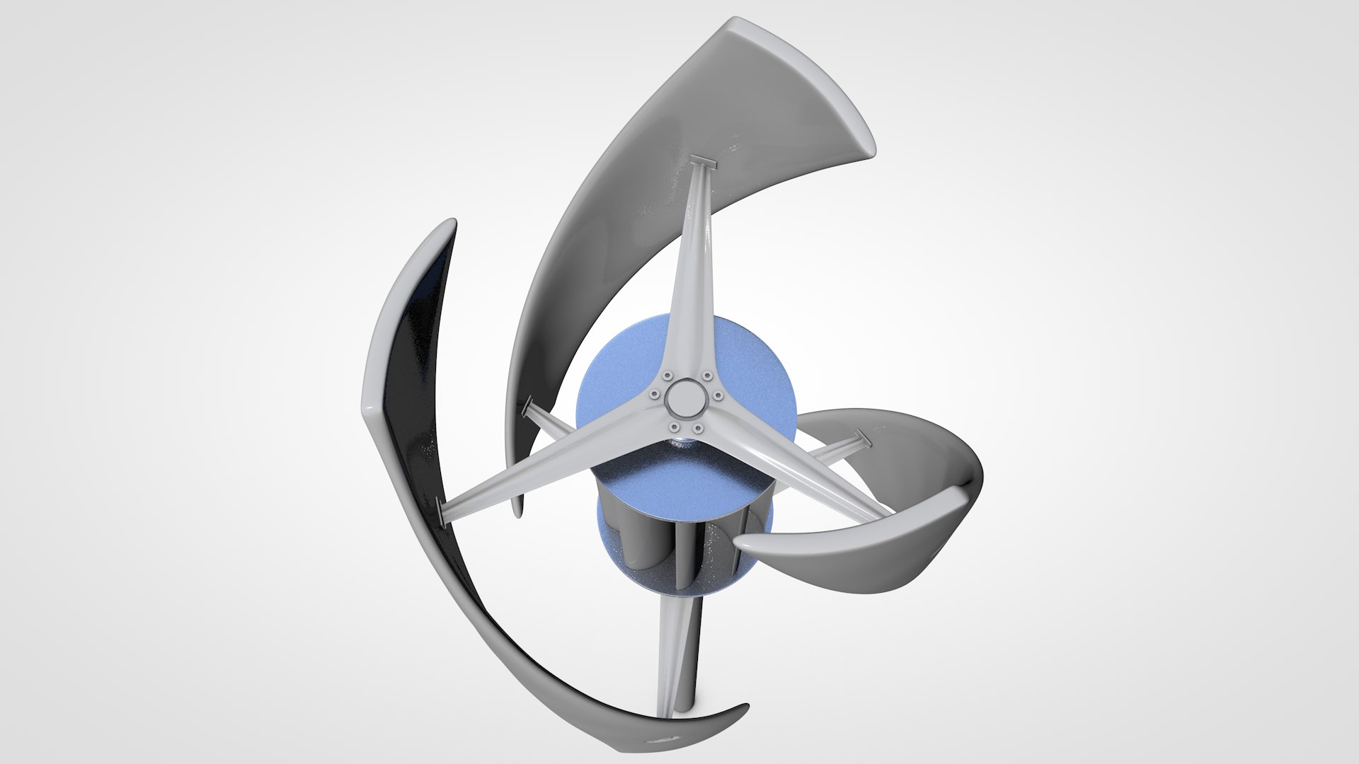 3D Model Helix Wind Turbine - TurboSquid 2217842