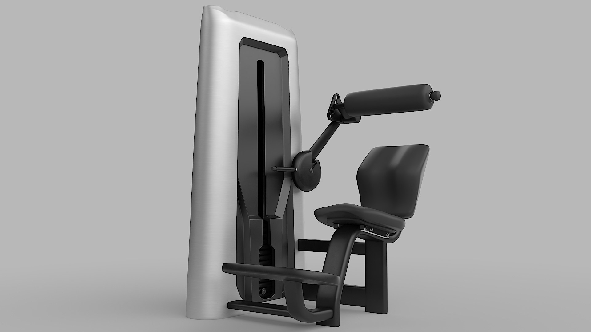 3D Generic Lower Back Gym Machine Model - TurboSquid 2120333