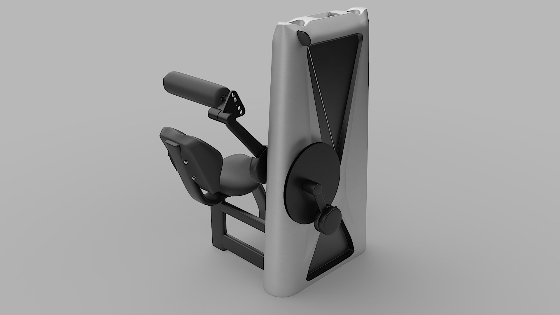 3D Generic Lower Back Gym Machine Model - TurboSquid 2120333