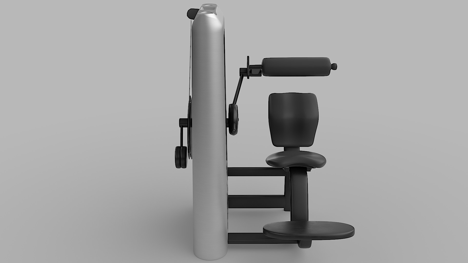 3D Generic Lower Back Gym Machine Model - TurboSquid 2120333