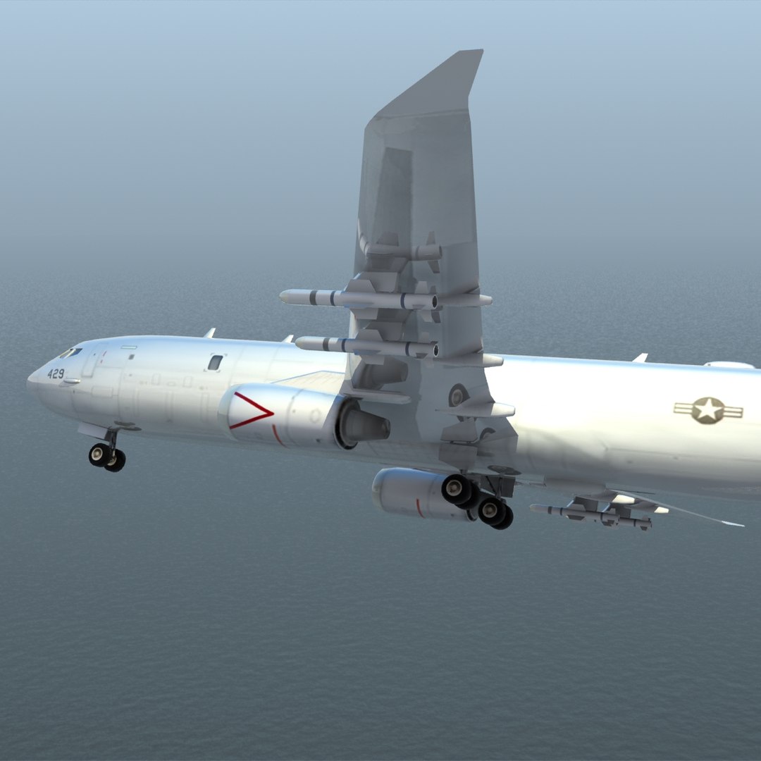 3d Model P8 Poseidon