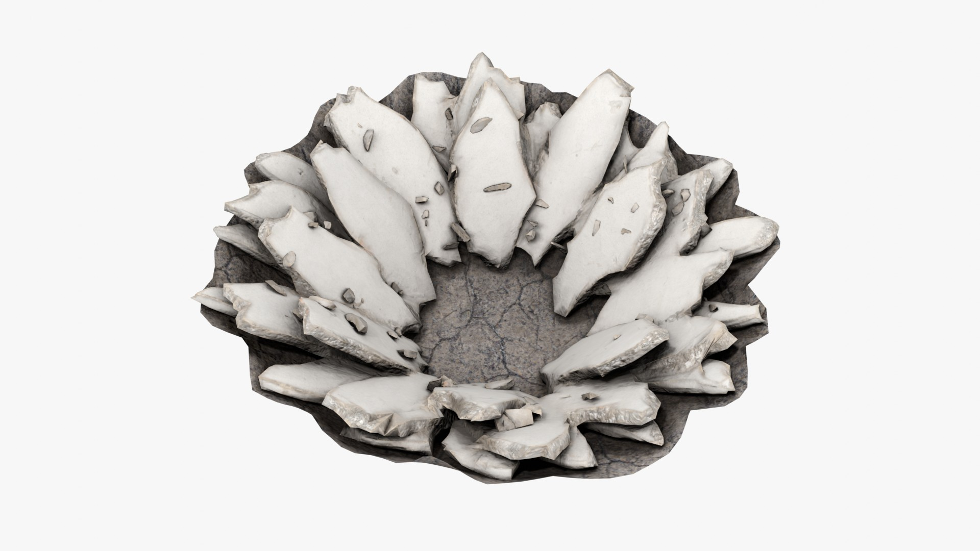 3D ground impact - TurboSquid 1712036